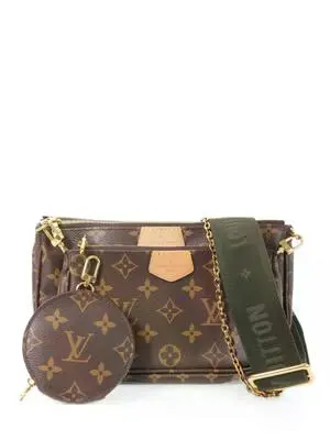 LOUIS VUITTON Multi Pochette Accessoires Monogram Shoulder Bag - Brown