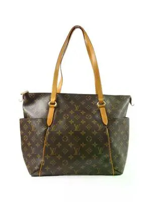 LOUIS VUITTON Monogram Canvas Tote Bag - Brown