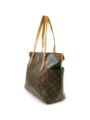 LOUIS VUITTON Monogram Canvas Tote Bag - Brown