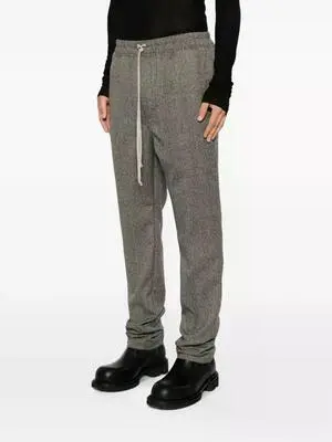 Rick Owens Drawstring Slim-leg Trousers