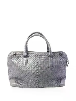 Bottega Veneta Lambskin Intrecciato Tote Bag
