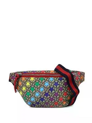Gucci Gg Supreme Star Print Belt Bag