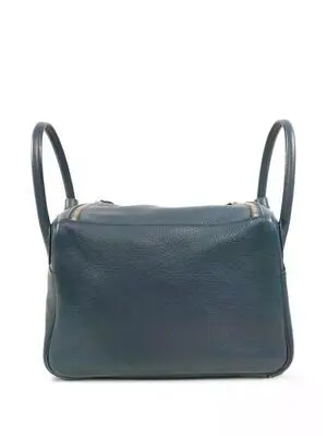 Hermès Lindy 30 Tote Bag - Blue