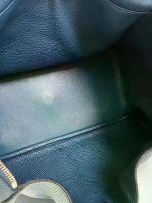 Hermès Lindy 30 Tote Bag - Blue
