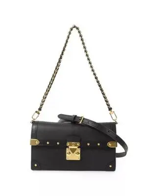 LOUIS VUITTON Trunk Chain Shoulder Bag - Black