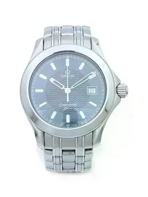 Omega Seamaster 36.5mm Stainless Steel Watch - Blue