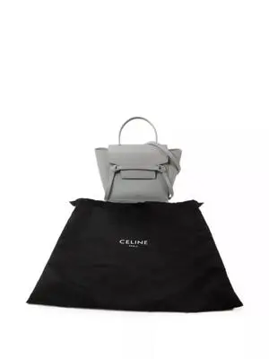 Celine Nano Belt Leather Tote Bag