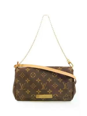 LOUIS VUITTON Monogram Pm Favorite Shoulder Bag - Brown