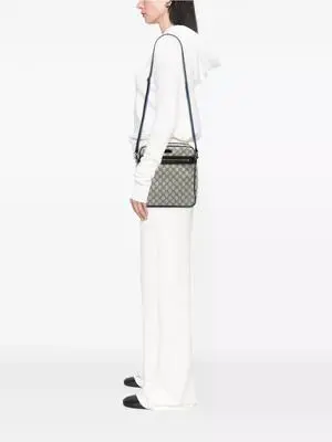 Gucci Gg Supreme Crossbody Bag - Neutrals