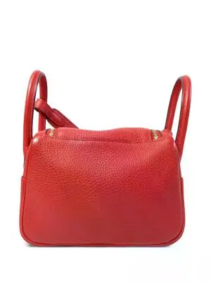 Hermès Mini Lindy Tote Bag - Red