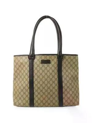 Gucci Gg Supreme Canvas Tote Bag - Neutrals