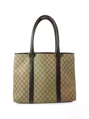 Gucci Gg Supreme Canvas Tote Bag - Neutrals