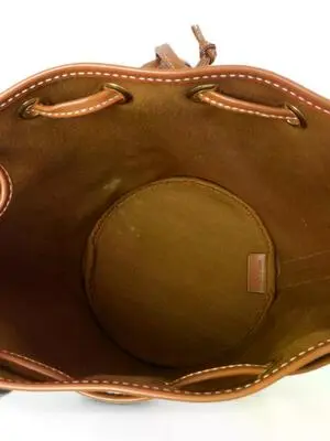 Celine Triomphe Drawstring Bucket Bag
