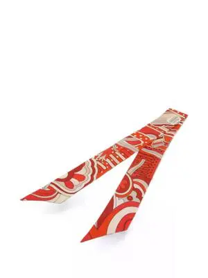 Hermès Twilly Abstract-print Scarf