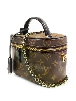 LOUIS VUITTON Monogram Reverse Pm Vanity Tote Bag