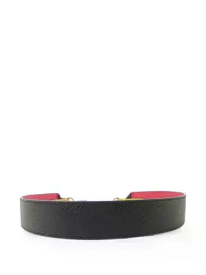 LOUIS VUITTON Epi Leather Shoulder Strap - Black