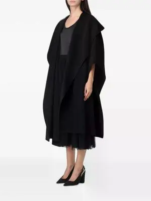 Elisabetta Franchi Belted Wool Cape
