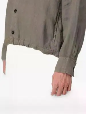 Emporio Armani Linen Hoodie