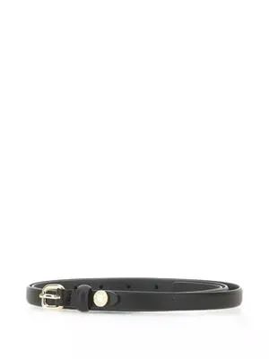 GIANNI CHIARINI Calf Leather Belt With Buckle Fastening - Black