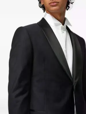 Emporio Armani Shawl-lapel Virgin-wool Suit