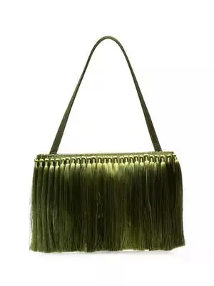 SIMONMILLER Embellished Clutch Bag - Green