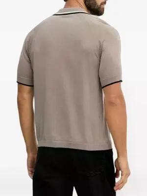Emporio Armani Zip-fastening Polo Shirt