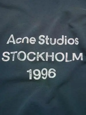 Acne Studios Logo Print Hoodie