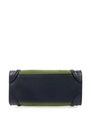 Celine Nano Luggage Tote Bag - Green