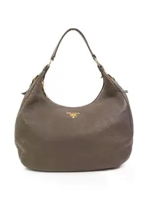 Prada Grained Leather Shoulder Bag