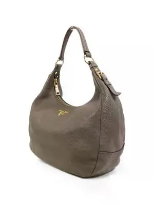 Prada Grained Leather Shoulder Bag
