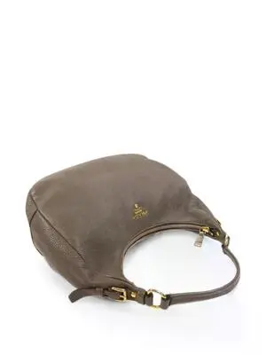 Prada Grained Leather Shoulder Bag