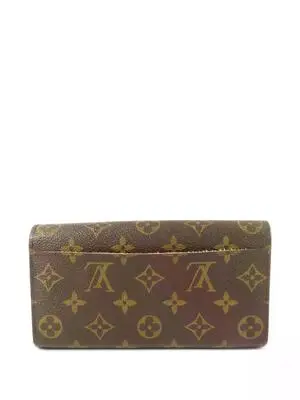 LOUIS VUITTON Sarah Monogram Wallet - Brown