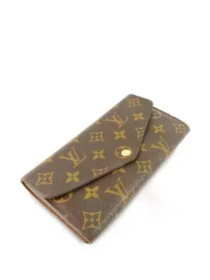 LOUIS VUITTON Sarah Monogram Wallet - Brown