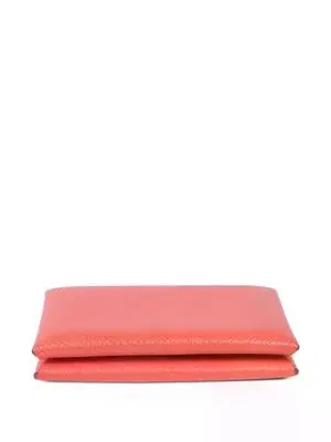Hermès Calvi Card Case - Orange