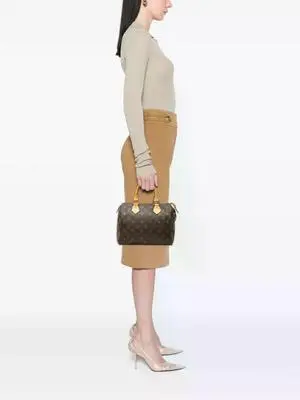 LOUIS VUITTON Monogram Speedy 25 Boston Bag
