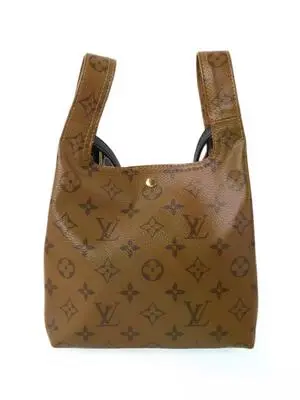 LOUIS VUITTON Atlantis Bb Monogram Reverse Tote Bag - Brown