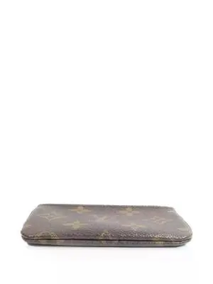 LOUIS VUITTON Logo-monogram Key Pouch