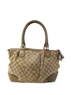Gucci Gg Canvas Shoulder Bag - Neutrals