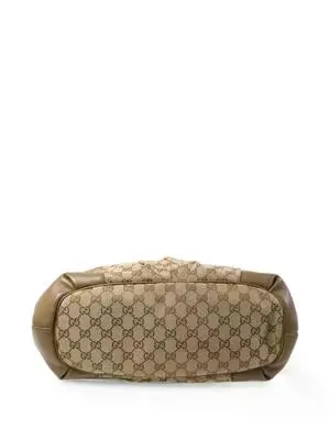 Gucci Gg Canvas Shoulder Bag - Neutrals