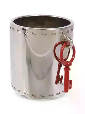 Hermès Polished -tone Scarf Ring With Key Charms