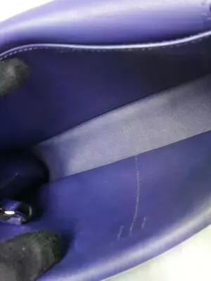 Hermès Halzan Leather Shoulder Bag