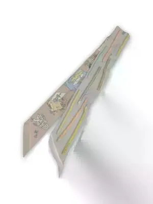Hermès Twilly Pencil-print Scarf