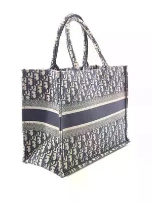 Dior Medium Book Tote Bag - Blue