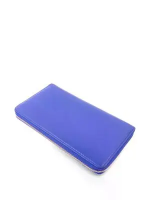 Balenciaga Logo-print Leather Long Wallet