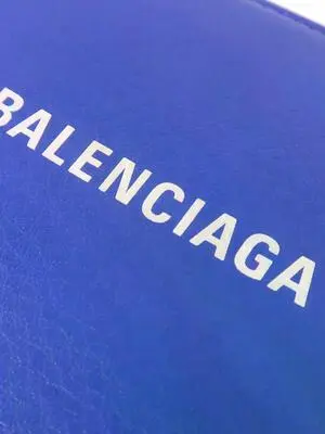 Balenciaga Logo-print Leather Long Wallet