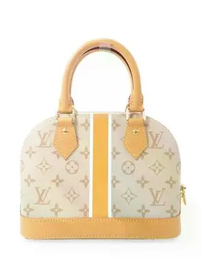 LOUIS VUITTON Monogram Canvas Bb Alma Tote Bag
