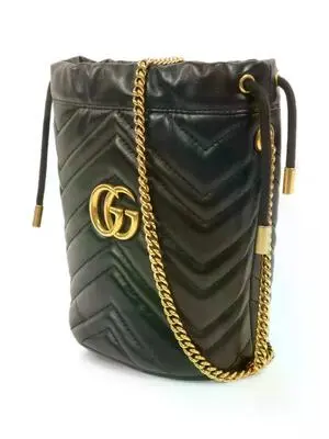 Gucci Gg Marmont Mini Bag - Black