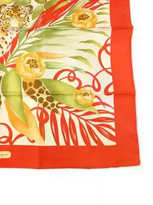 FERRAGAMO Floral-print Scarf