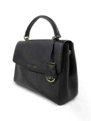 Michael Kors Ava Leather Handbag - Black