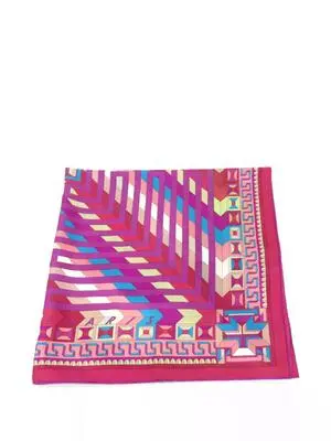 Hermès Geometric-print Scarf